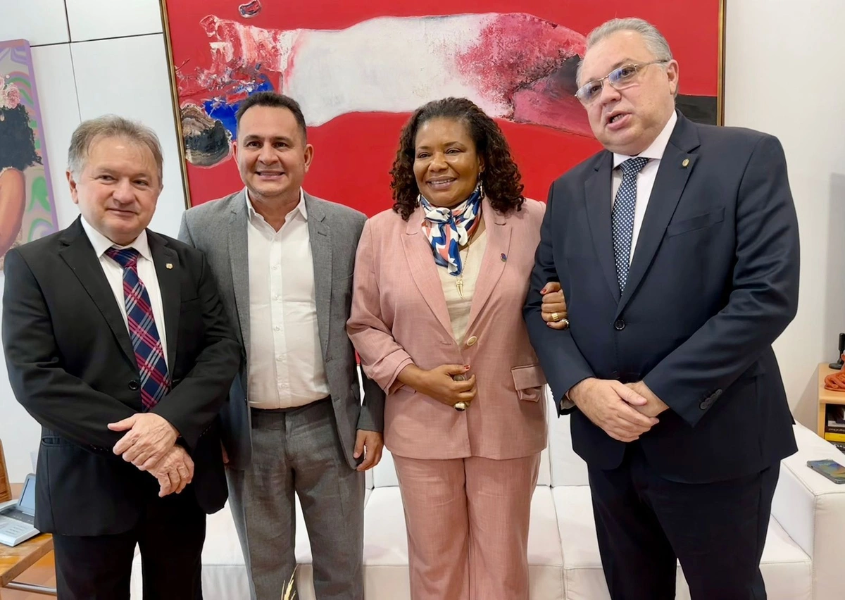 Florentino e Merlong se reúnem com secretário e ministra da Cultura em ...