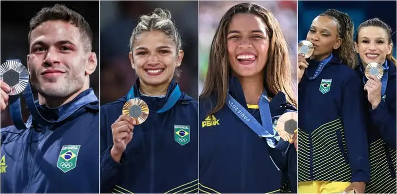 Saiba quantas medalhas o Brasil já ganhou na Olimpíada de Paris 2024 | Conecta Piauí