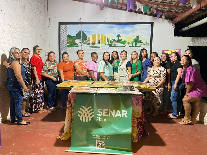 São João do Arraial e SENAR capacitam mulheres no curso de doces e salgados | Conecta Piauí